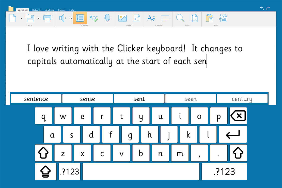 Clicker 8 - Accessibility | Crick Software