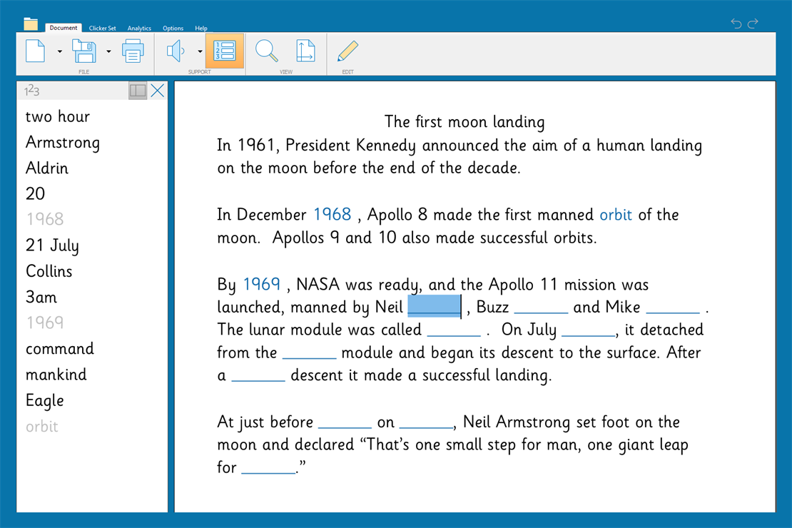 MKP - Assistive Software Products - Activities Building - Clicker 6