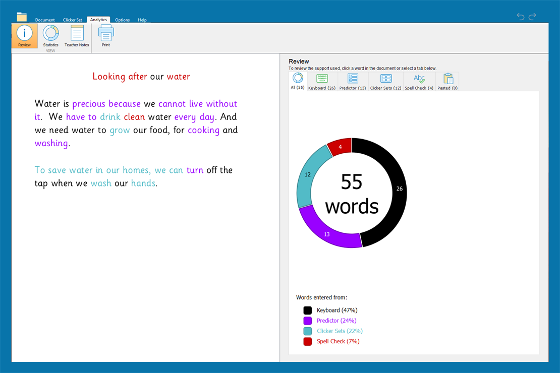 Clicker Writer for iPad and Chromebook | Crick Software