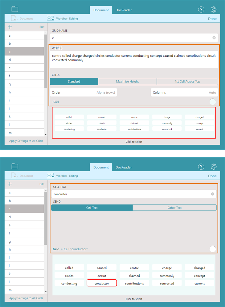 DocsPlus App Create And Edit A Wordbar Crick Software docsplus-app-create-and-edit-a-wordbar-crick-software